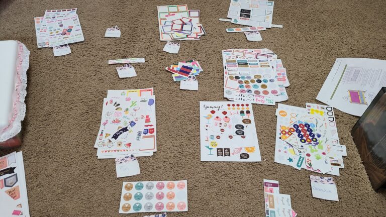 My Best Method to Organize Planner Stickers - organizewithadhd.com